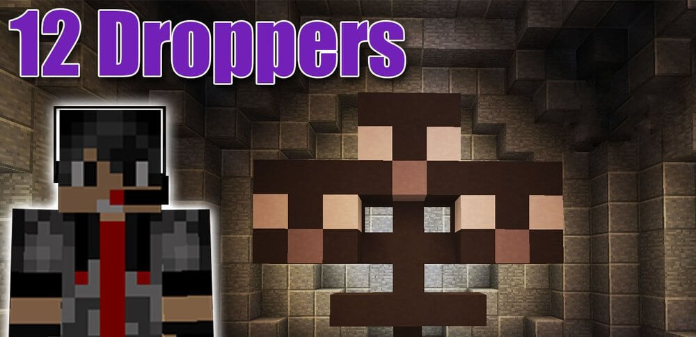 12 Droppers | Map Minecraft