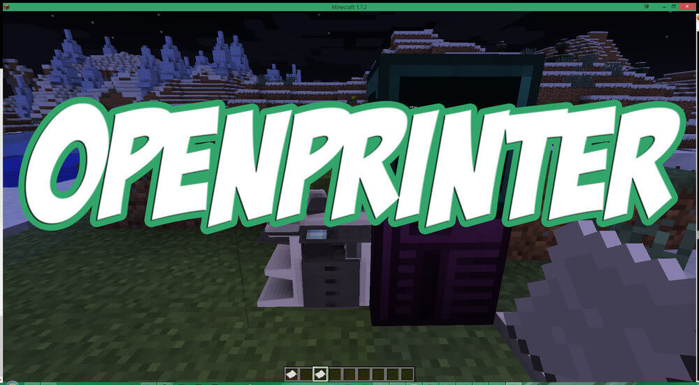 OpenPrinter for Minecraft 1.12.2
