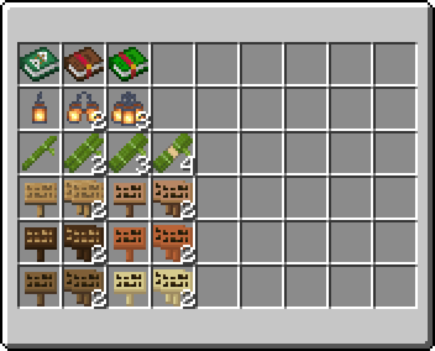 Dasher's Stacked Items for Minecraft 1.15.1