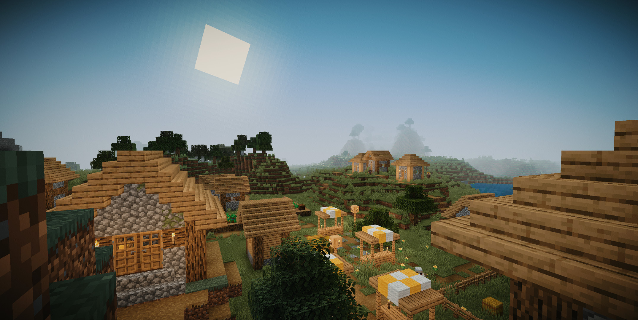 Minecraft Shaders (Beautiful / realistic / simple)